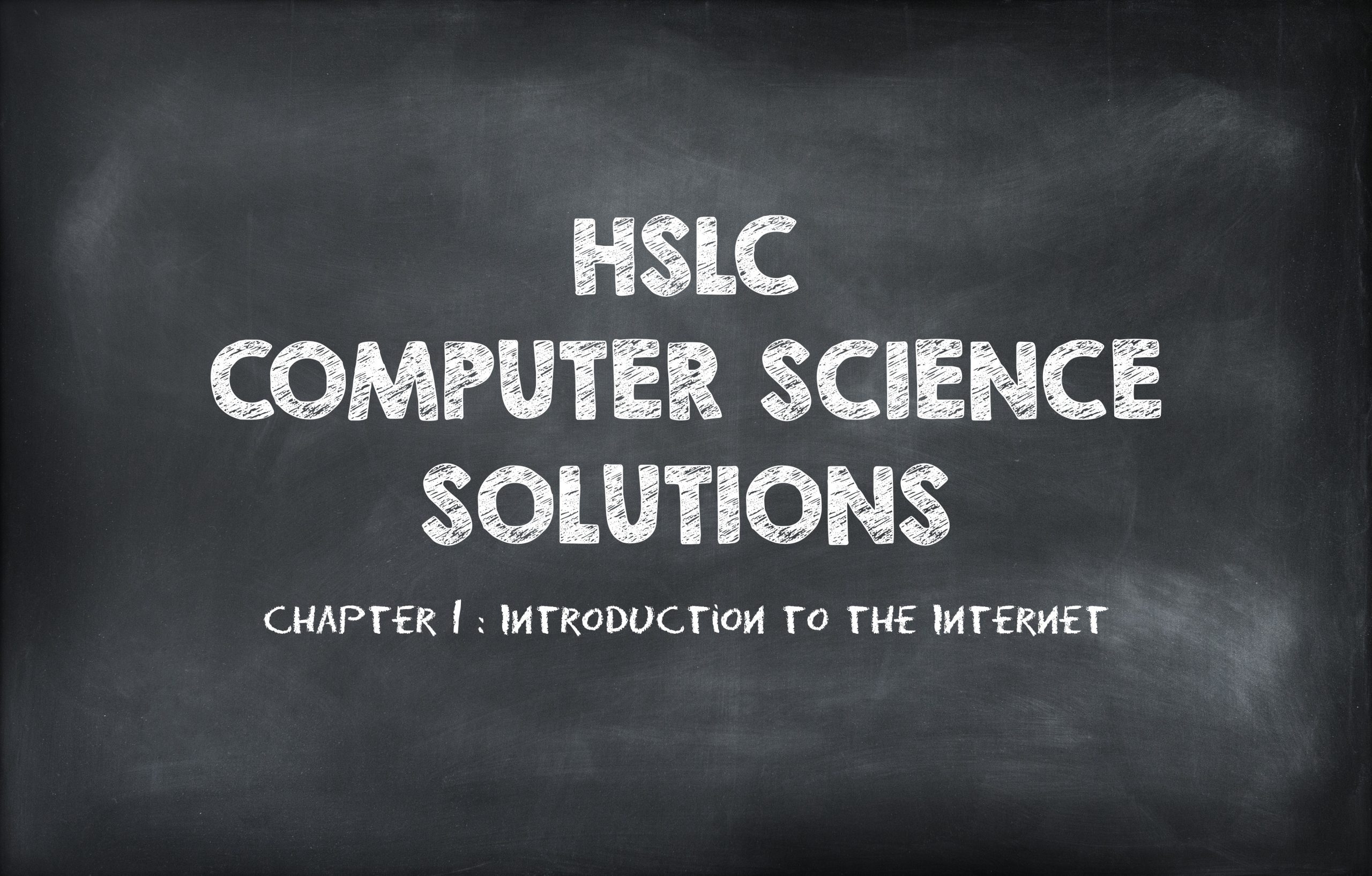 Hslc Computer Science Solution Chapter 1 Introduction To The Internet Ujudebug