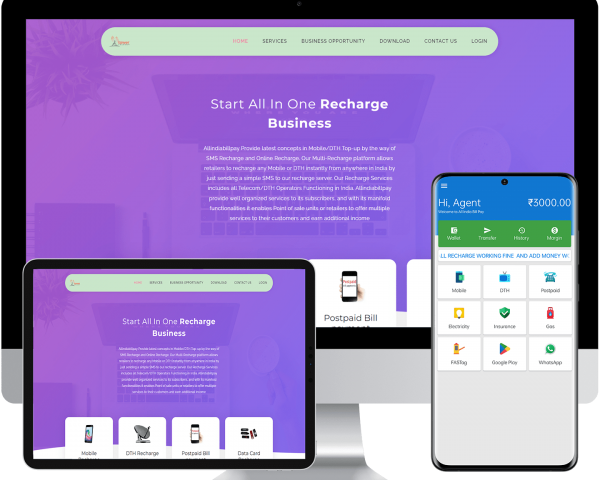 Multi Recharge Platform Website App Development - UJUDEBUG Multi Recharge Platform Website App Development - UJUDEBUG